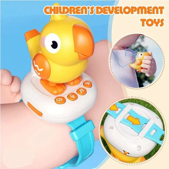 Interactive Wrist Watch Repeater Parrot with Voice Control – The Toy ...