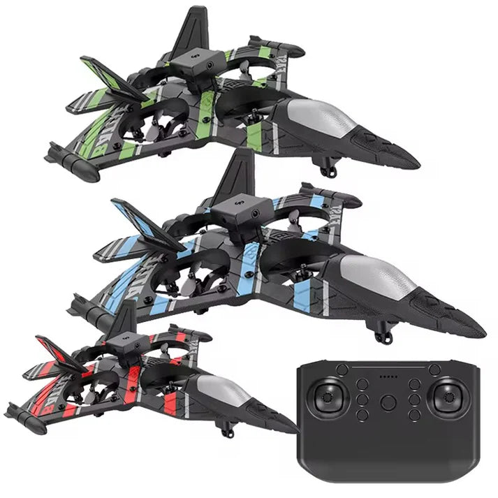 Remote Control Aircraft Drone Jet With Lightning Effect & Rechargeable ...