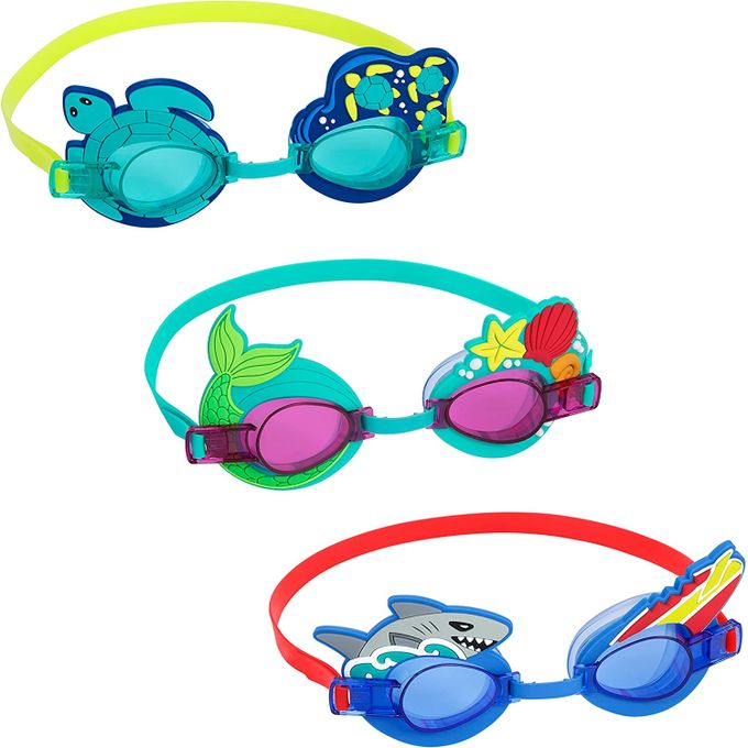 BESTWAY Sharked Shaped Swimming Goggles For Kids – The Toy Factory