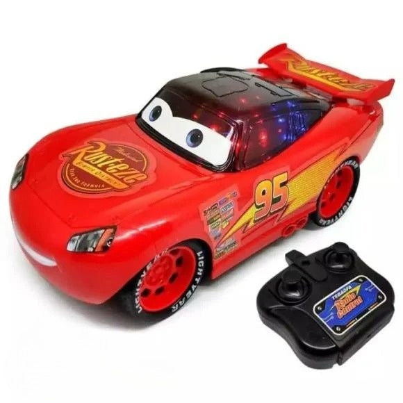 RC Lightning McQueen Themed Car With Rechargeable Batteries – The Toy ...