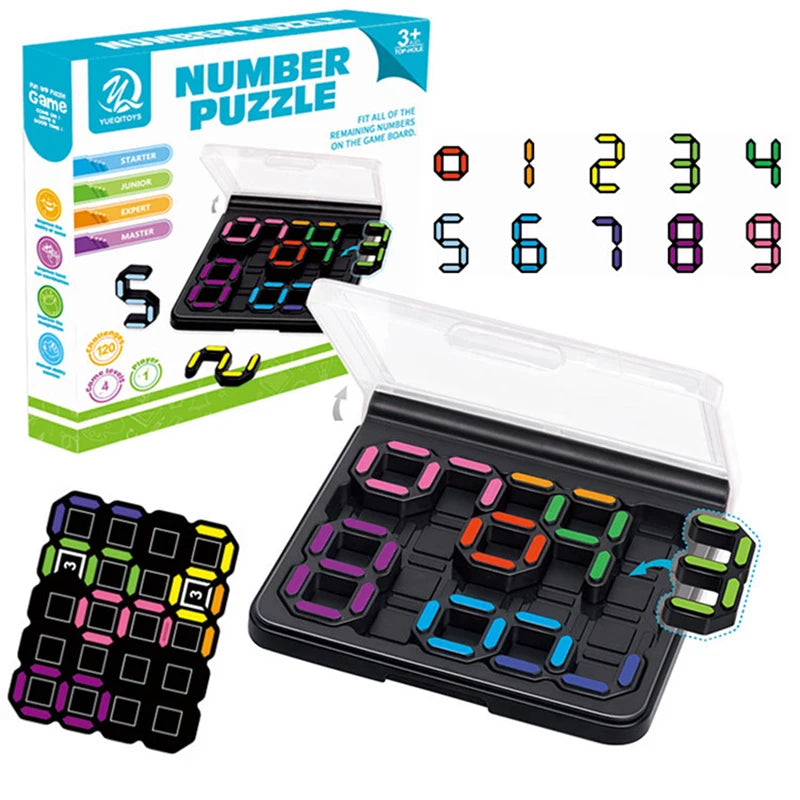 Number Puzzle Game | Tricky Puzzle Game – The Toy Factory
