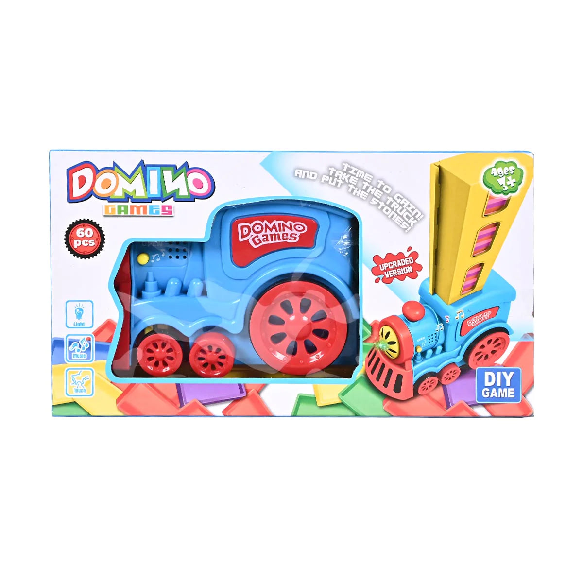 Domino Train Game | 60 Pieces of Domino – The Toy Factory