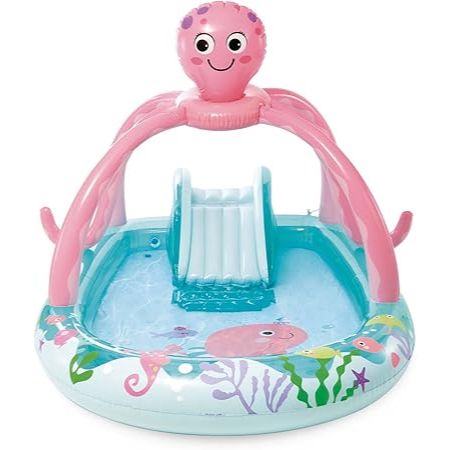 Intex Inflatable Octopus Themed Pool For Kids 7ft 6in x 6ft x 4ft 9in ...