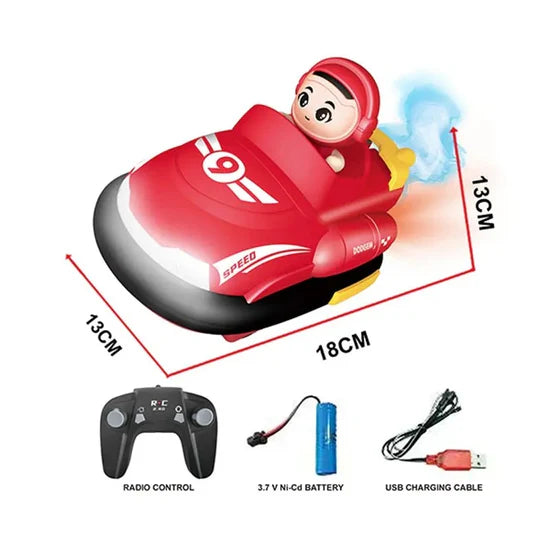 2 Players Remote Control Bumper Cars With Sound Effects & Rechargeable ...
