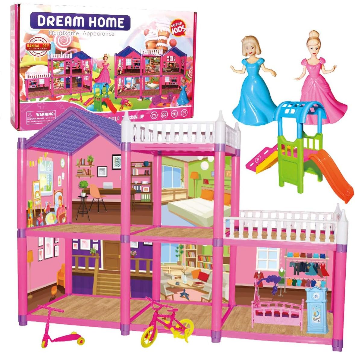 Dream Home Super Kids | Toy House With Princess Dolls – The Toy Factory