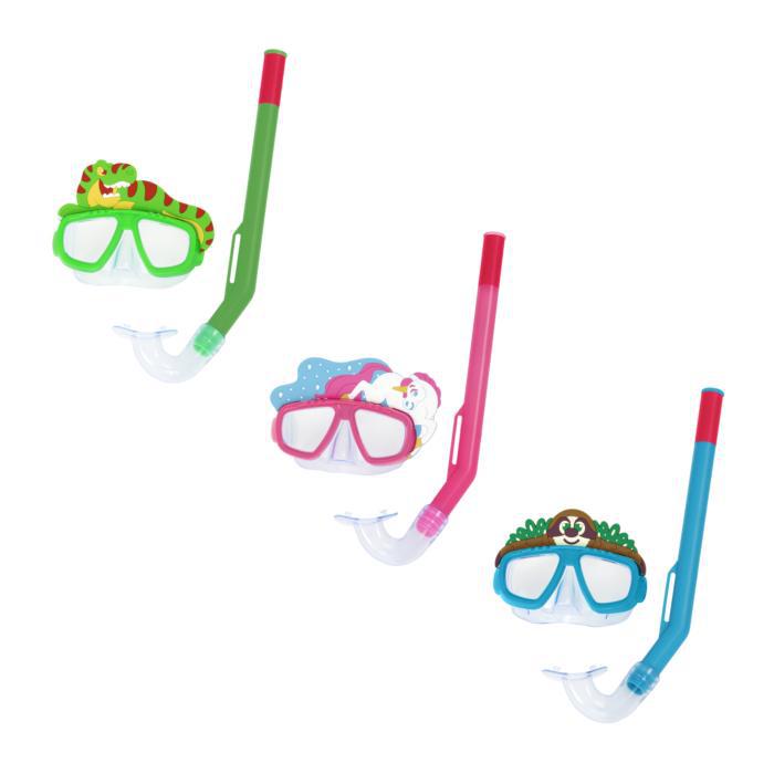 BESTWAY Swim & Diving Mask With Pet Tube For Children – The Toy Factory