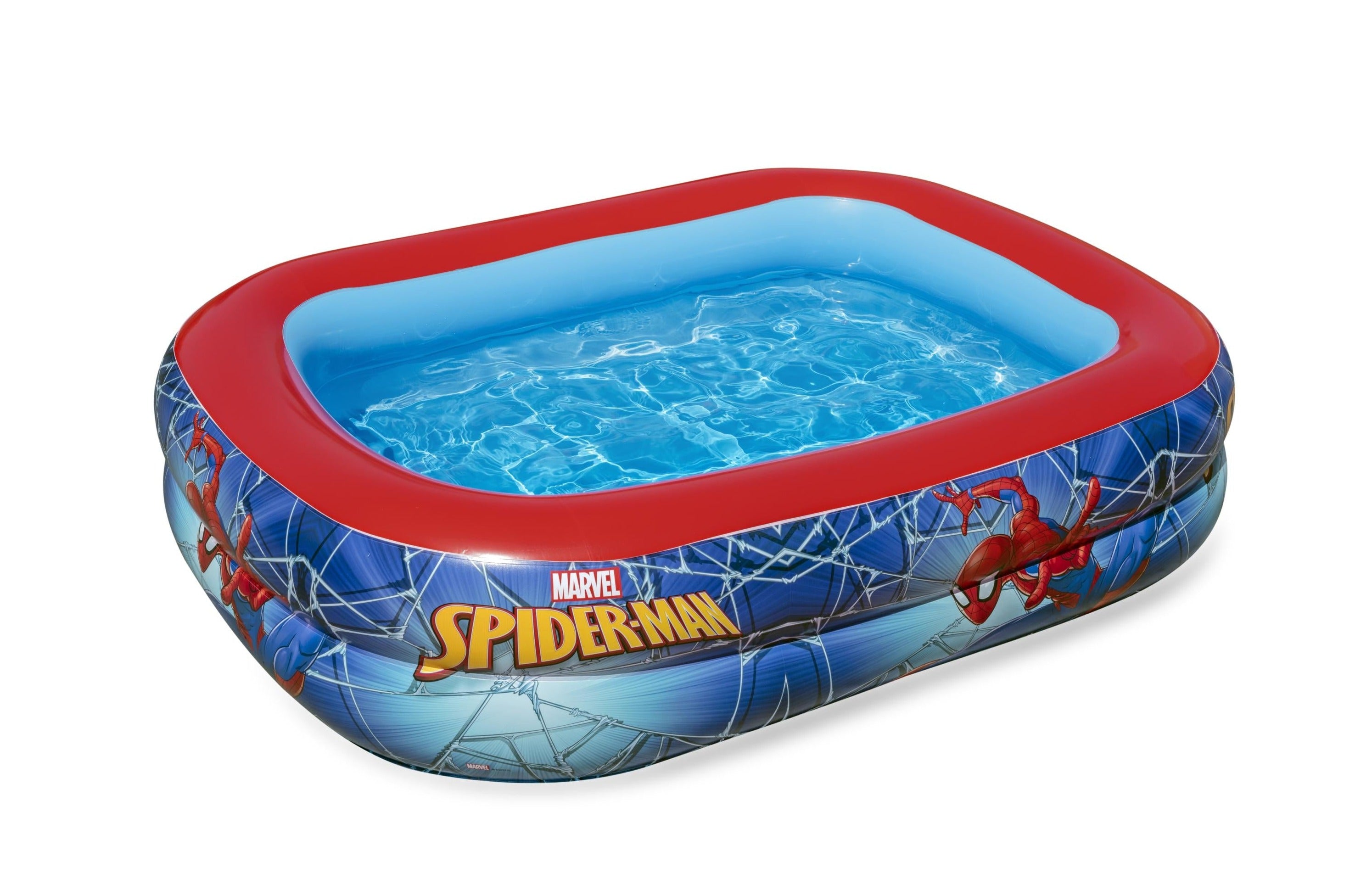 BESTWAY Spider Man Pool Of Soft Edges For Kids 7ft 7in x 4ft 11in x 1f ...