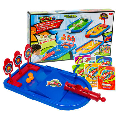 4 in 1 Board Game Set – The Toy Factory
