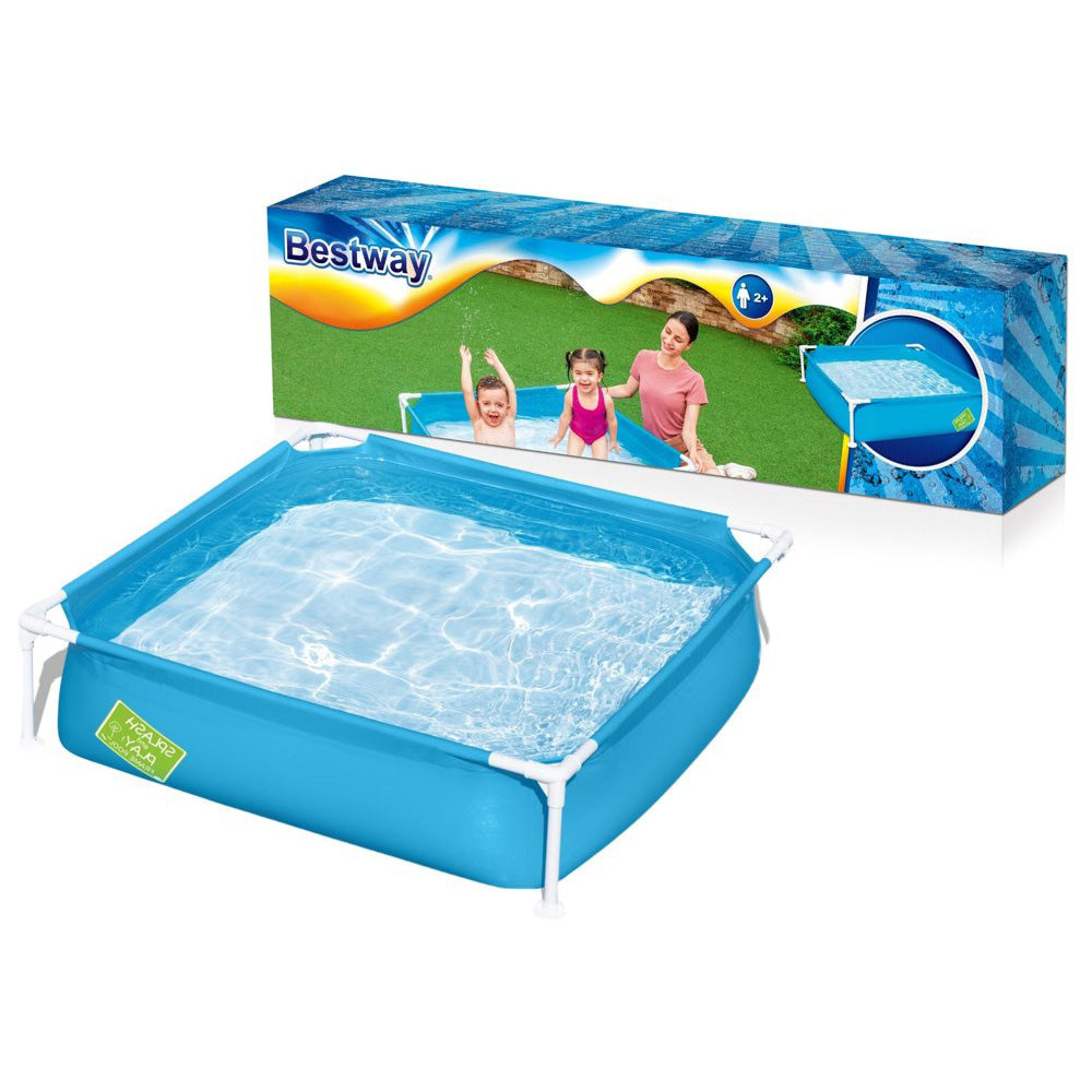 BESTWAY Frame Pool for Kids | 48in x 48in x 12in – The Toy Factory