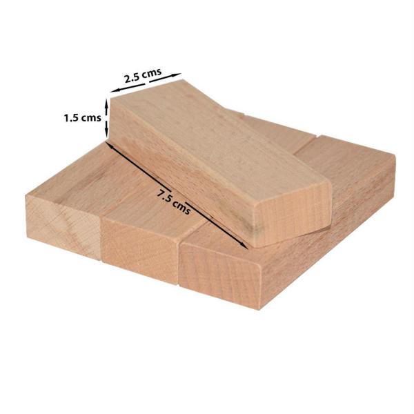 Buy 54 Pcs Wooden Jenga Game | The Toy Factory